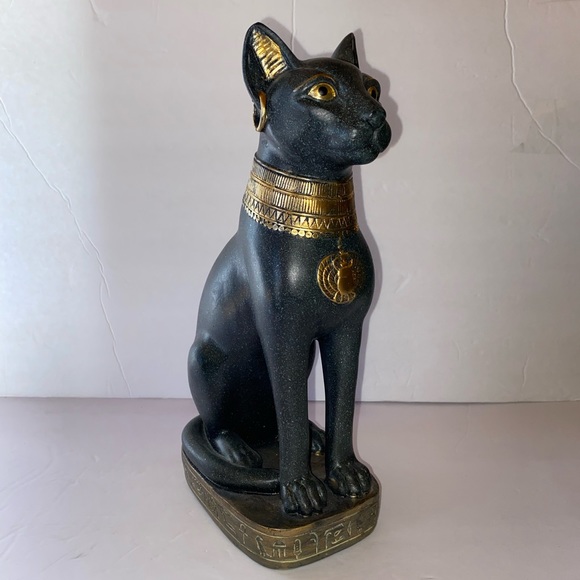 Art | New Egyptian Bastet Goddess Resin Statue | Poshmark
